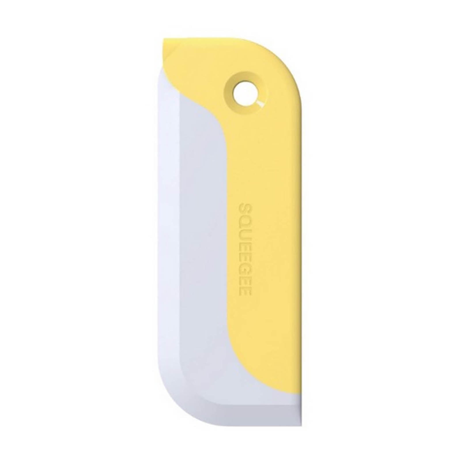 Compact Mini Glass Scraper with Soft PVC Edge and Hanging Hole ...