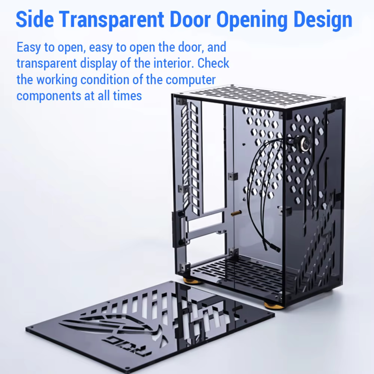 Compact Mini-ITX Motherboard Small Computer Case with Mini Portable ...