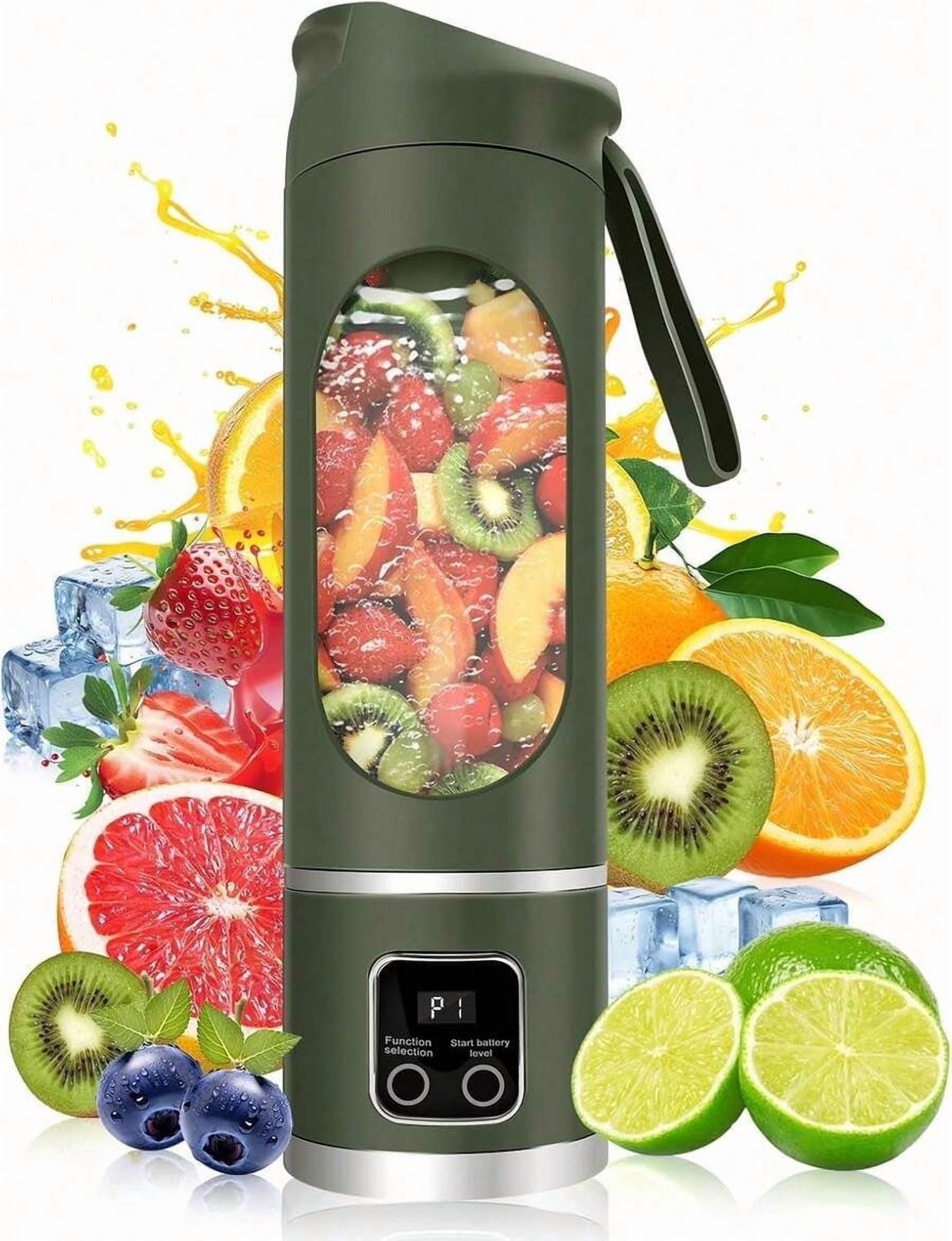 Compact Mini Portable Juicer Cup - Citrus Juicers With Fruit Squeezer ...