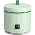 Compact Mini Rice Cooker Small Kitchen 3-Cup (Uncooked) / 6-Cup (Cooked ...