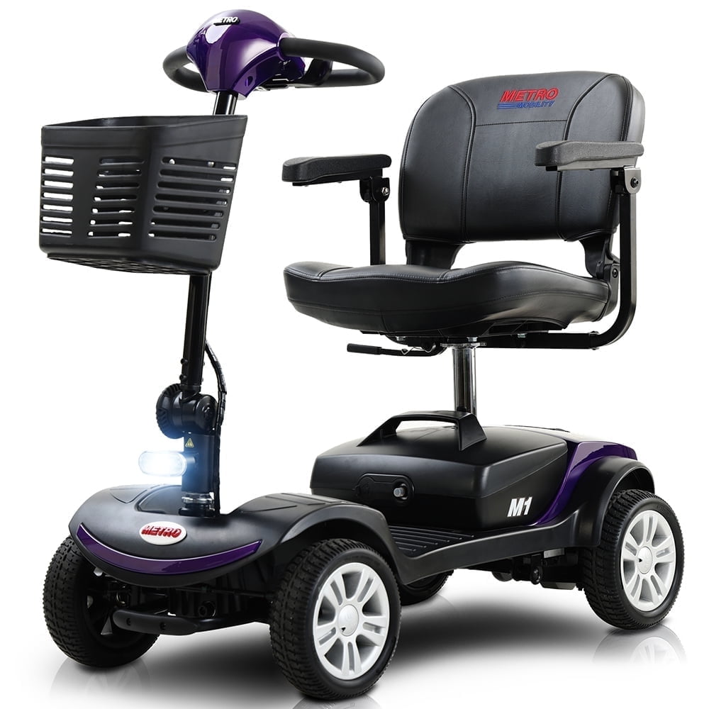 SEGMART Compact Mobility Scooter for Adults, 300W Motor, Portable Power ...