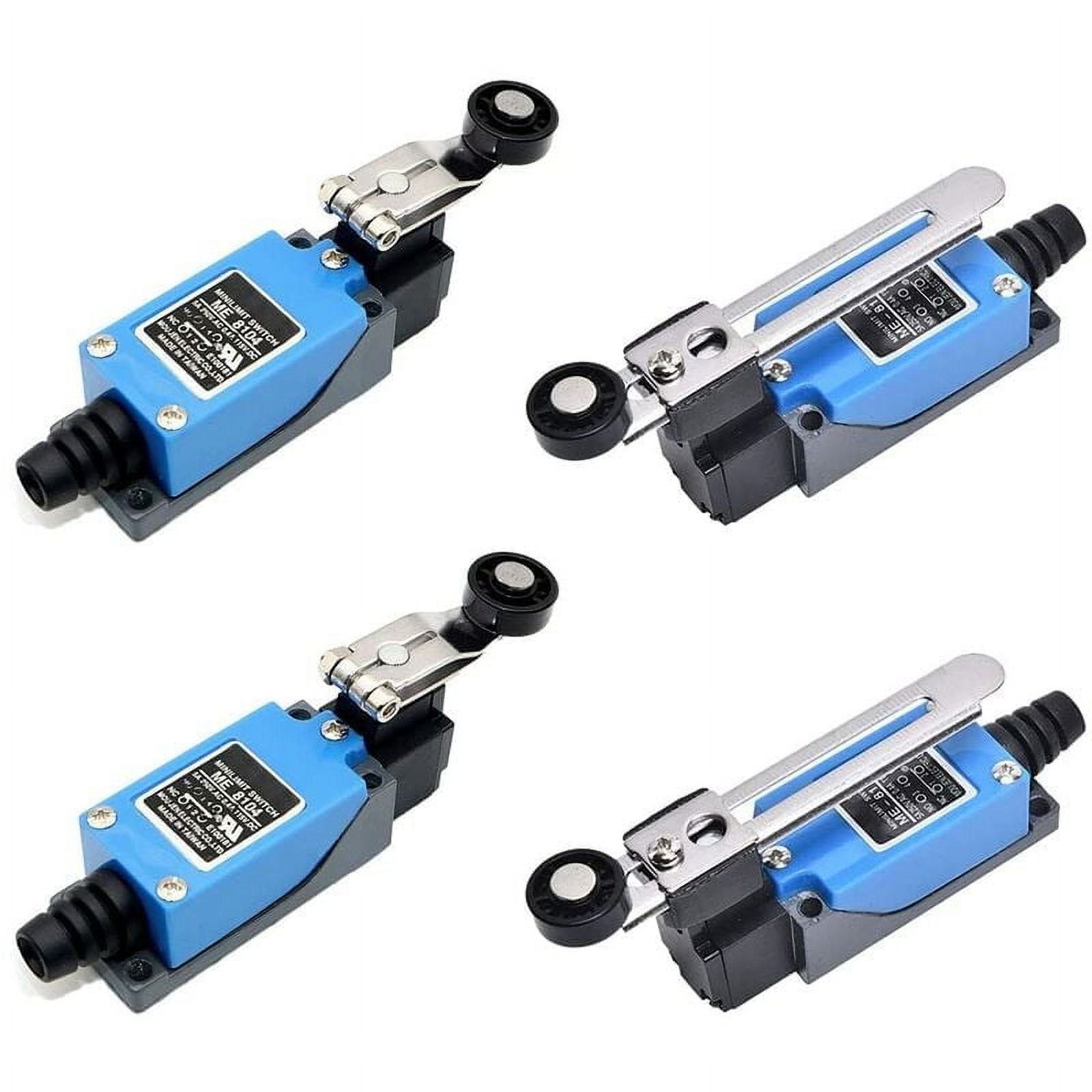 Compact Momentary Limit Switch, Revolving Plastic Roller For Automatic ...