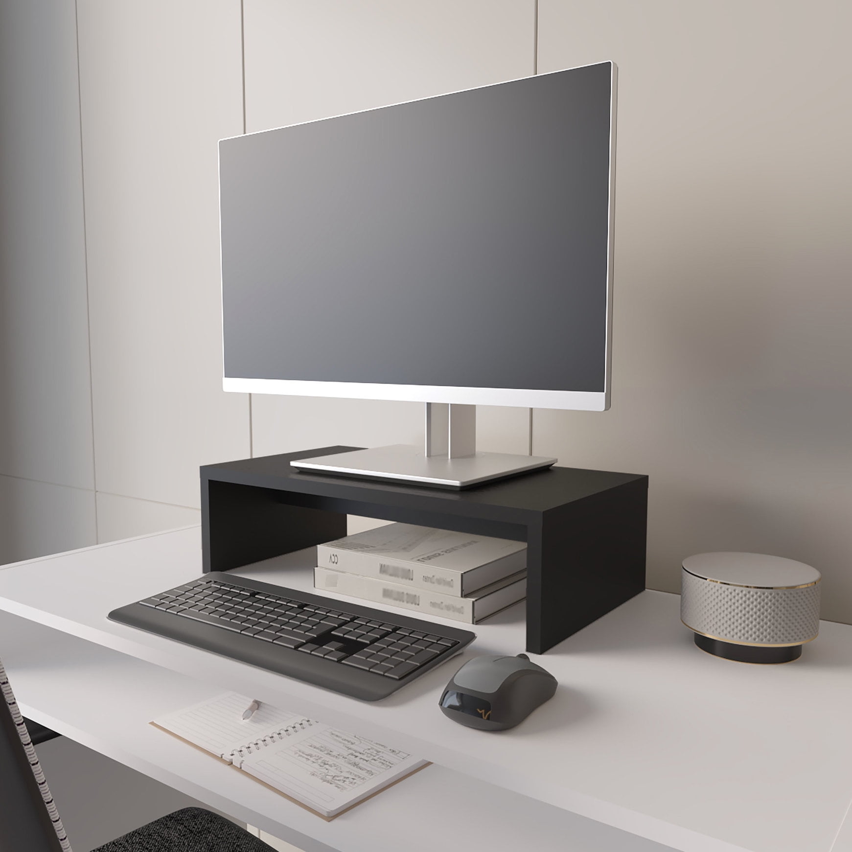 Compact Monitor Stand | Improves Posture in Office Setup | Engineered ...