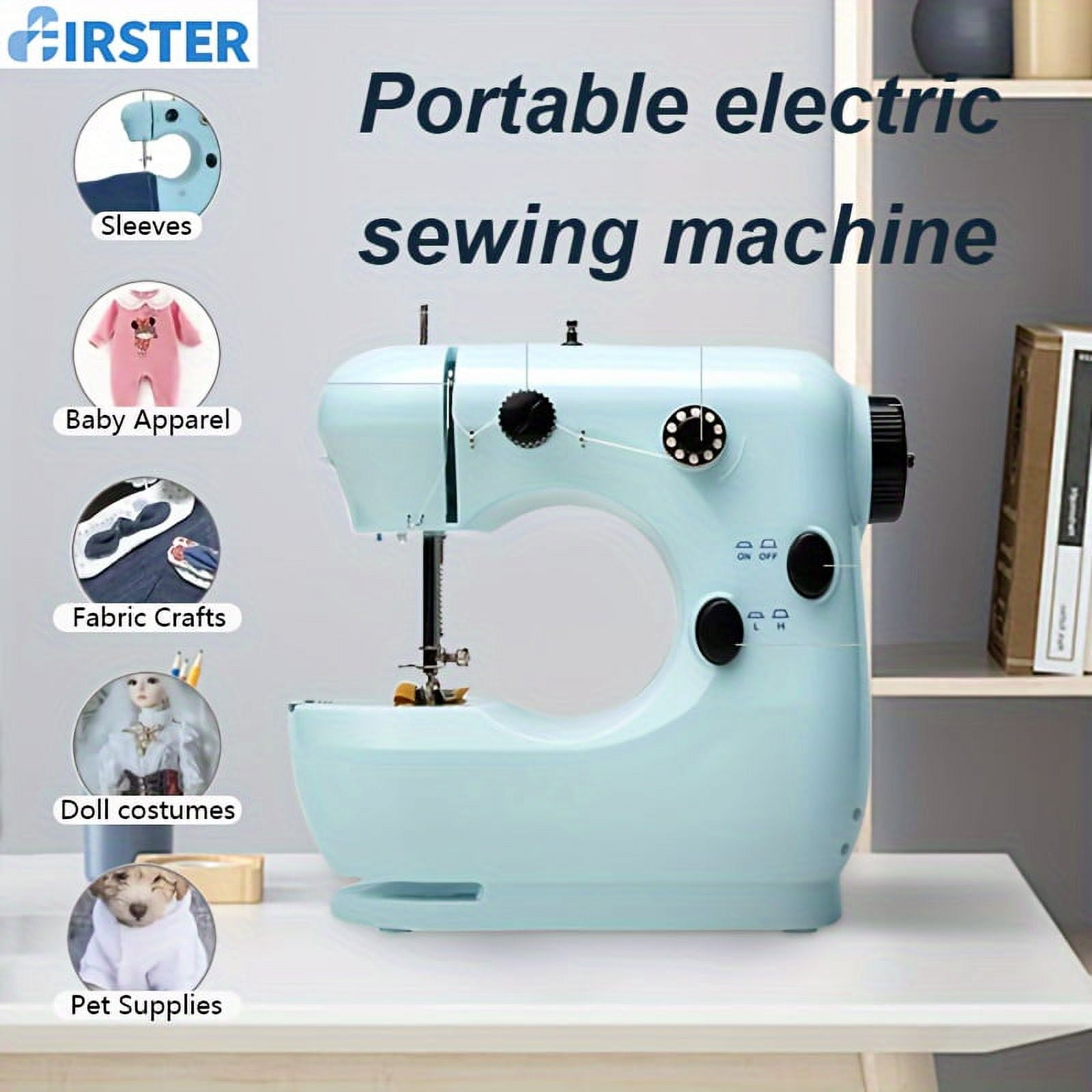 Compact Multi-Functional Electric Sewing Machine: Portable, Dual-Thread ...