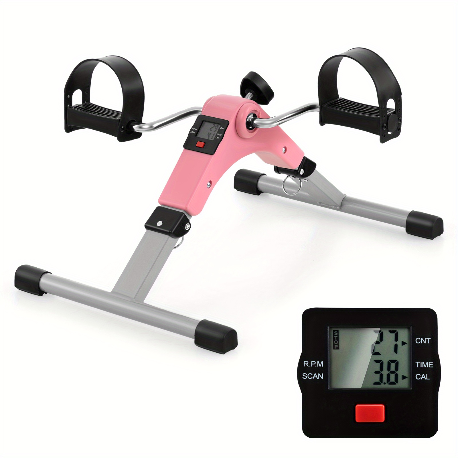 Compact Multigot Under Desk Exercise Bike Pedal Exerciser - Low-Impact ...