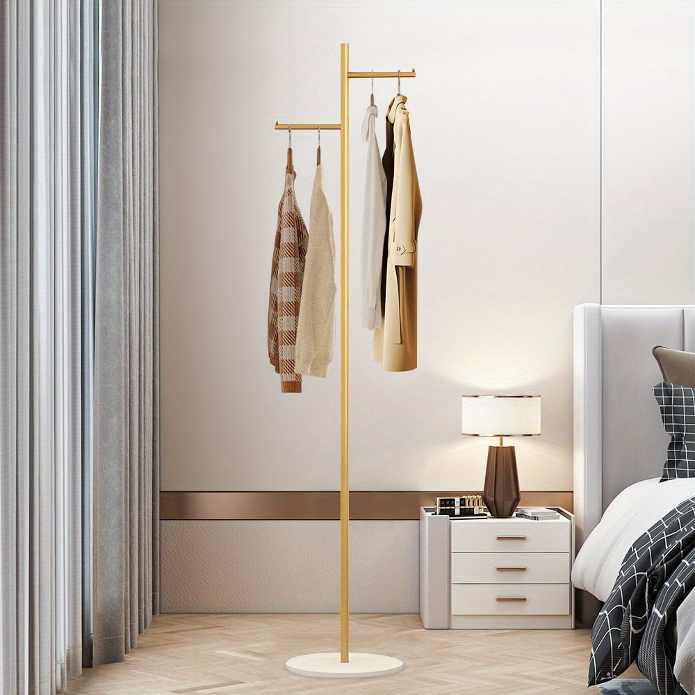 Compact Nordic-Style Freestanding Coat Rack, Sleek Modern Design ...