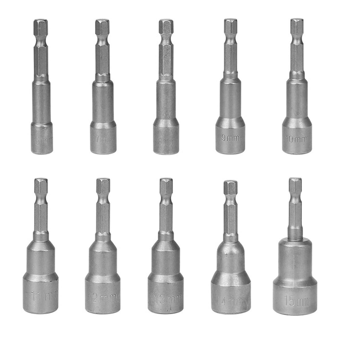 Compact Nut Driver Set, Magnetic Power Drill Bit for Electrician Tools ...