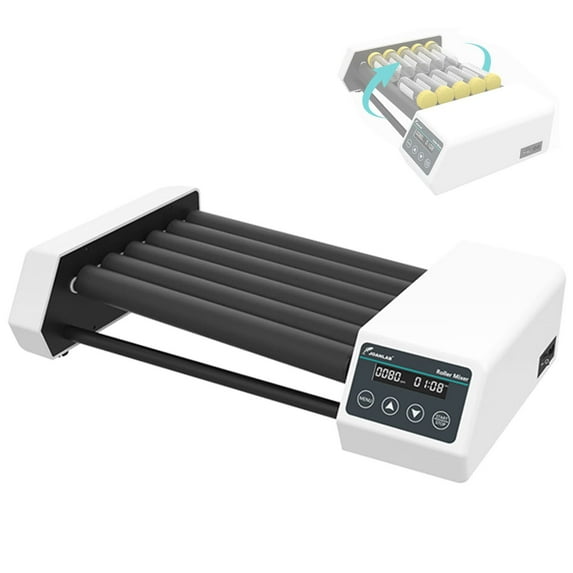 Compact Orbital Digital Shaker, Roller Blender, Adjustable Speed 20-80 ...