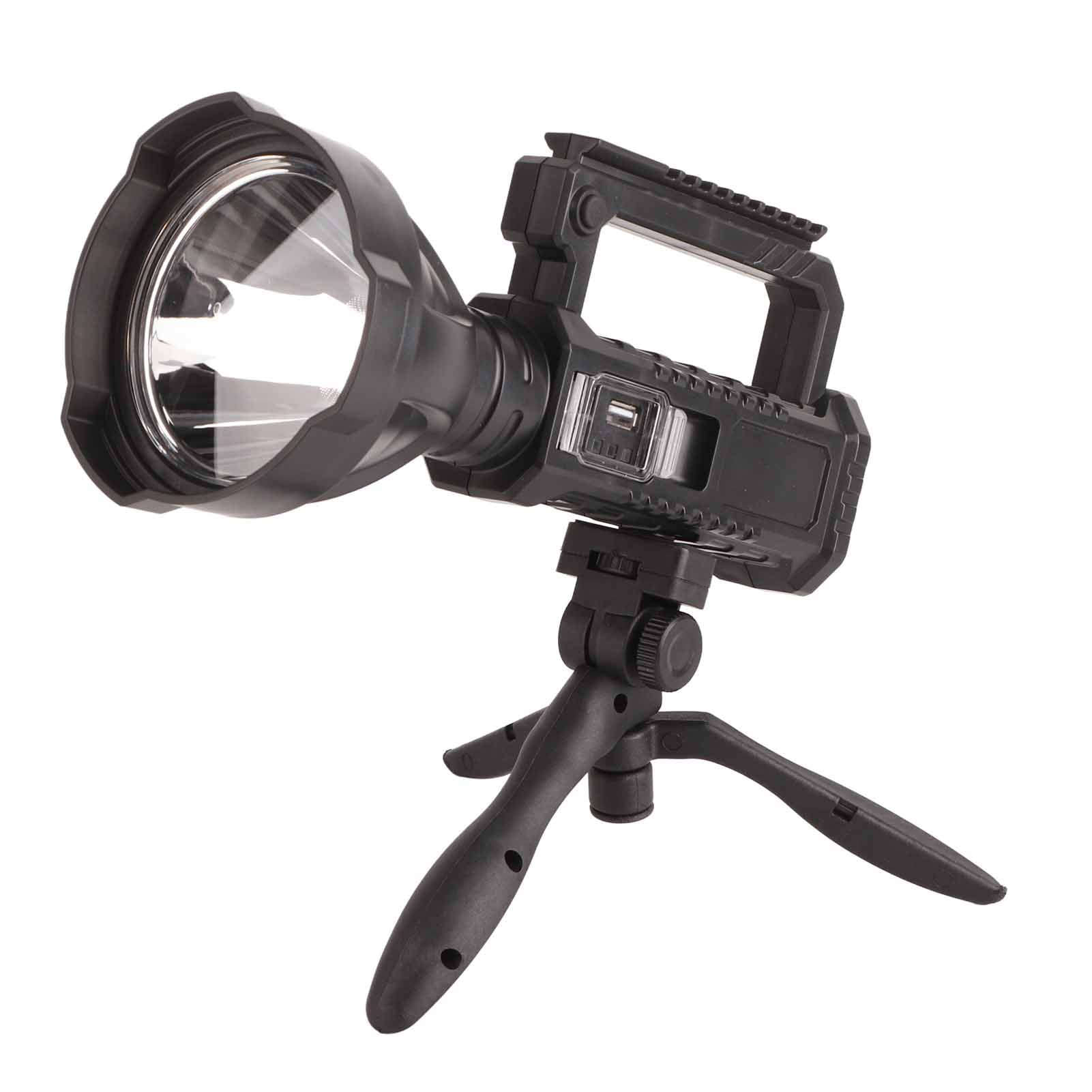 Compact Outdoor Patrol Light with Tripod USB-Charged LED Long Range ...