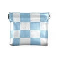 Compact PU Leather Coin Purse Small Spring-Frame Wallet Change Pouch ...