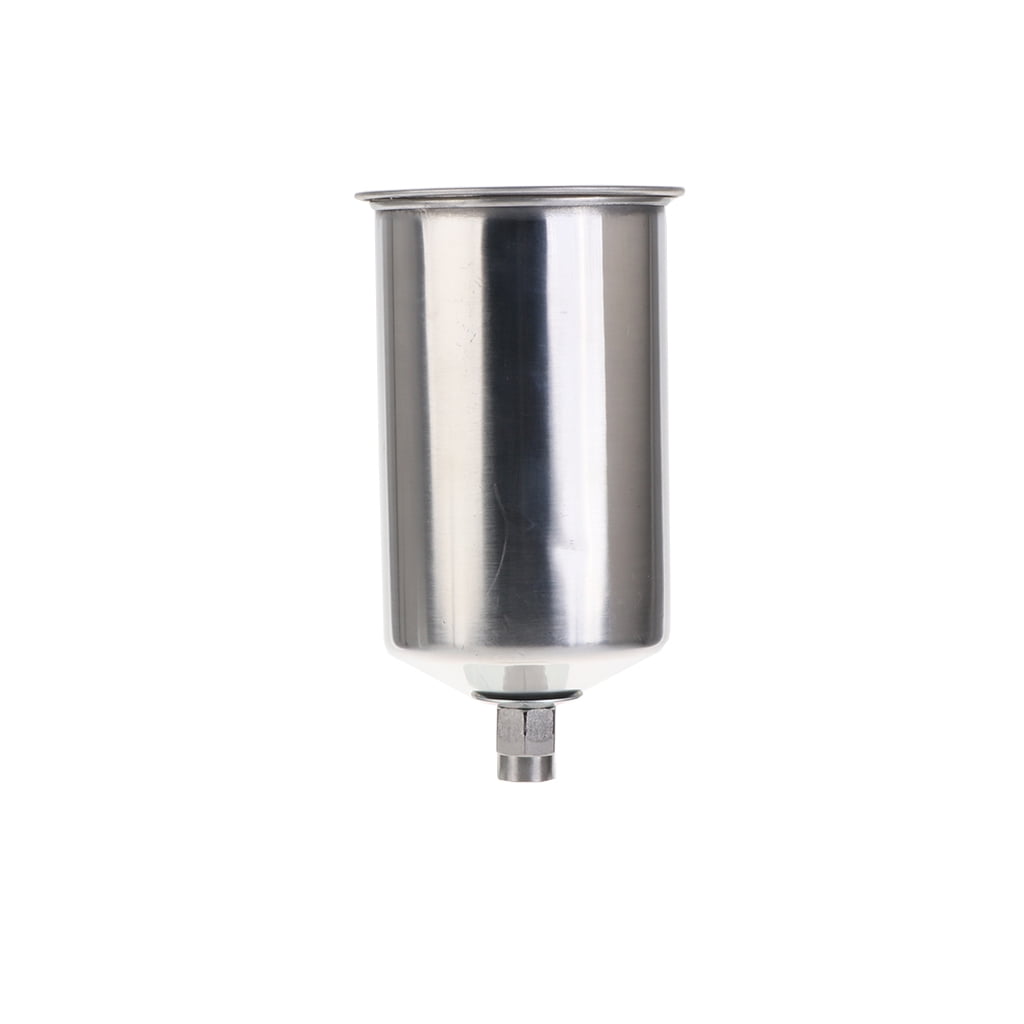 Compact Paint Cup Large Capacity Paint Cup Metal Paint Airbrush Cup Pot ...