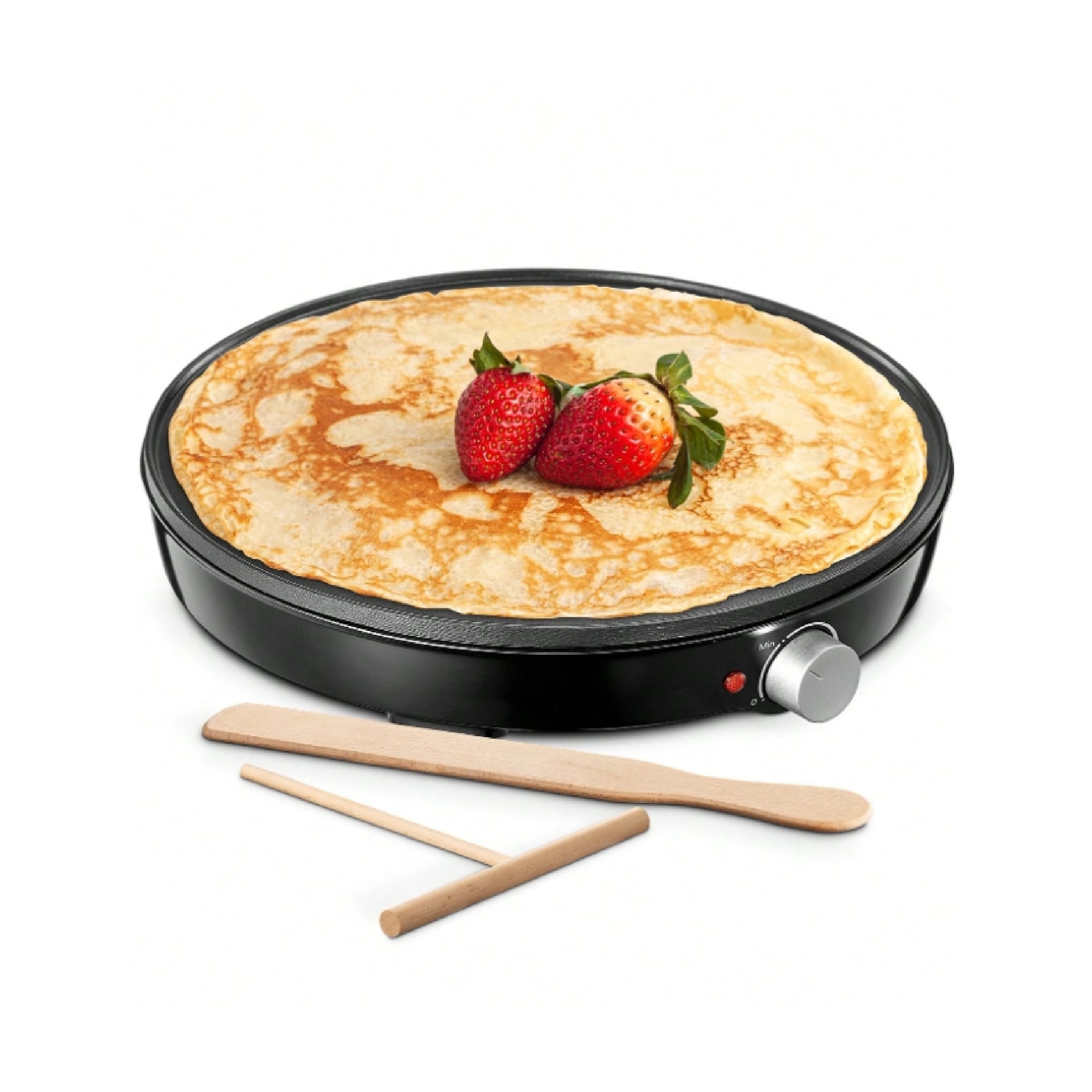 Compact Pancake Griddle Precise Temperature Control, Nonstick 12 ...