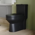 Compact Piece Toilet with Comfortable Seat Height Modern Toilet for ...