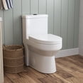 Compact Piece Toilet with Comfortable Seat Height Modern Toilet for ...