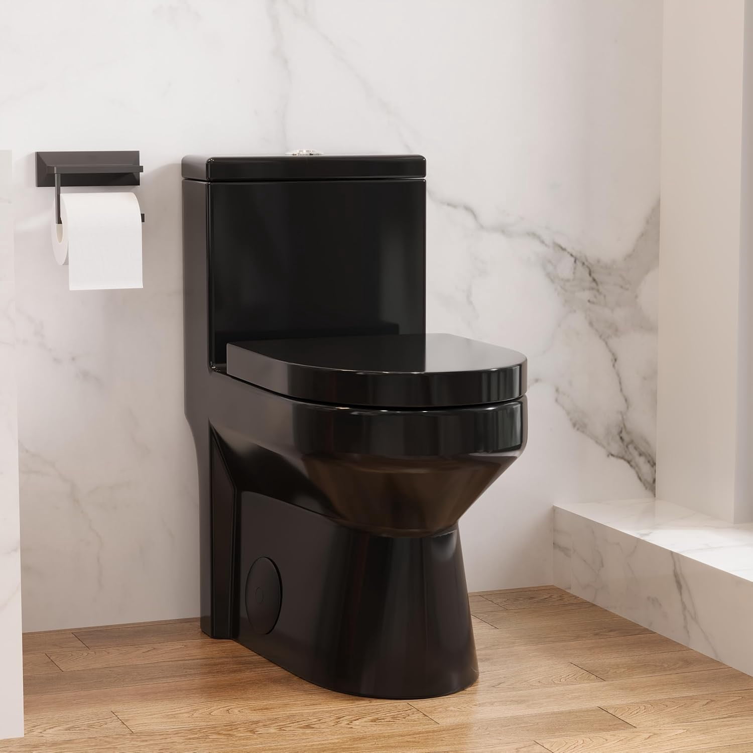 Compact Piece Toilet with Comfortable Seat Height Modern Toilet for ...