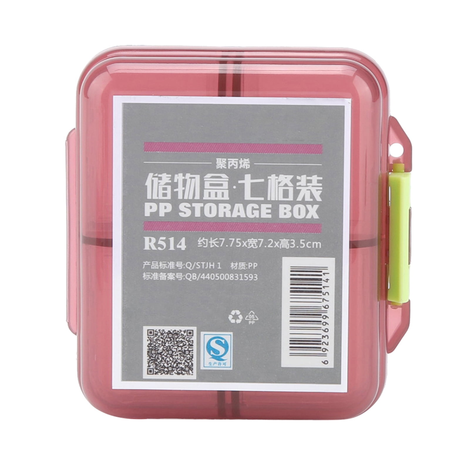 Compact Pill Container: Multi,Purpose Organizer For Medications ...