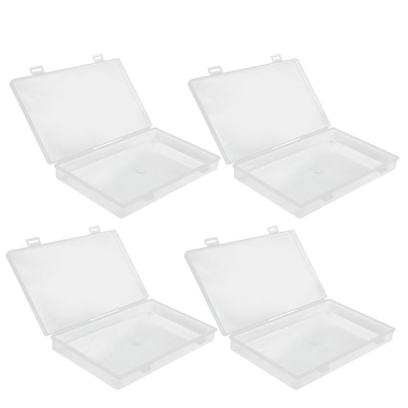 Hinged Lid Plastic Containers