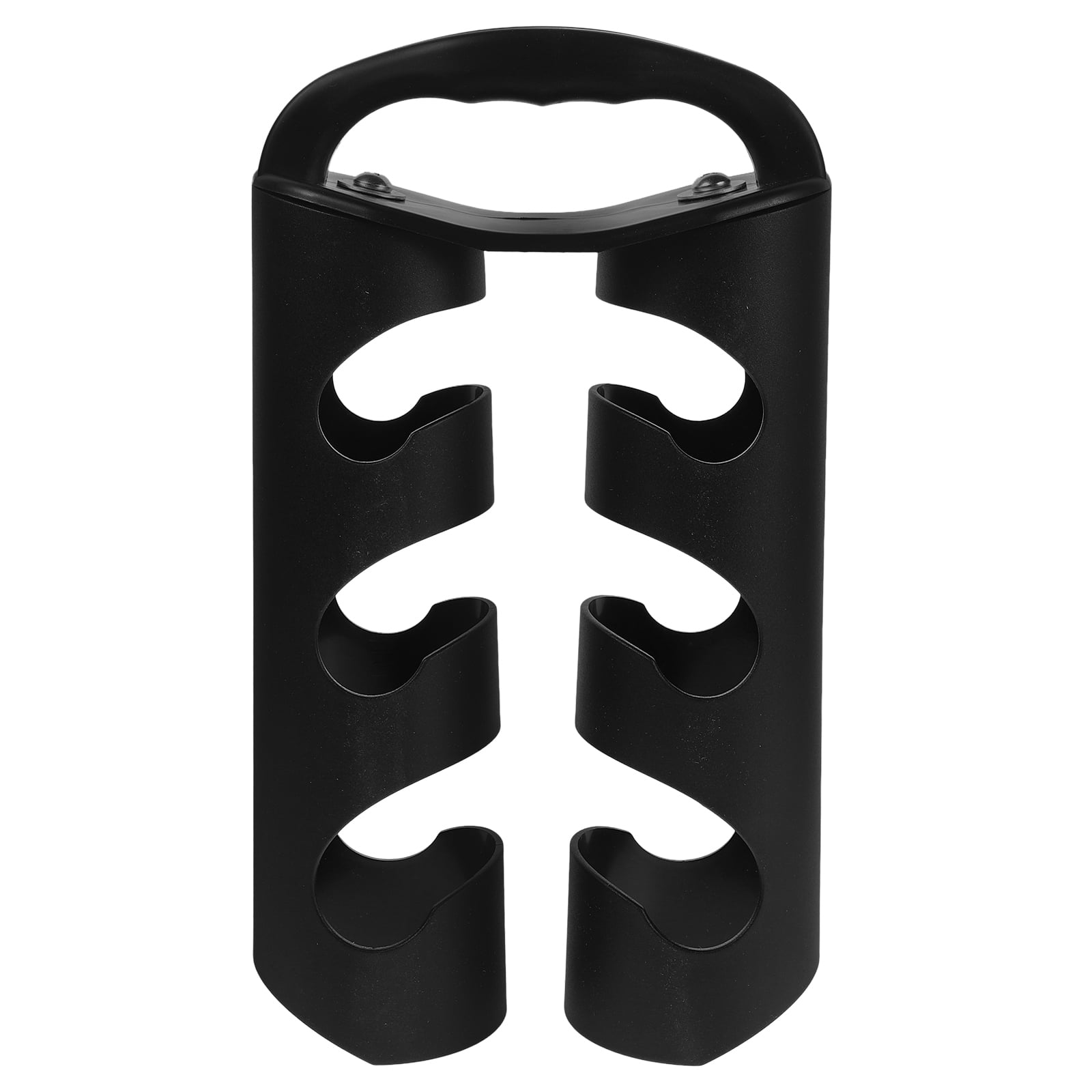 Worgeous Durable Black Barbell Rack for Home Gym with Compact PP Design ...