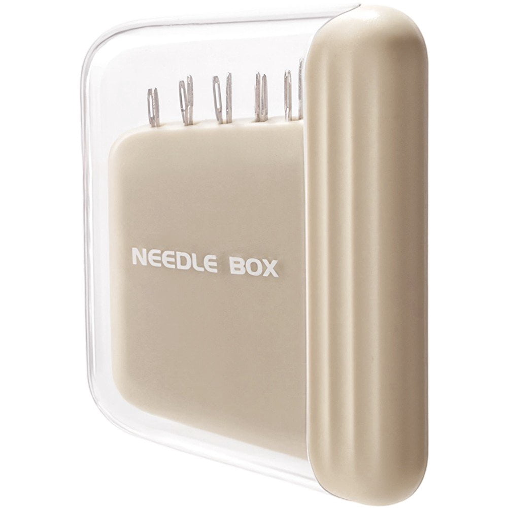Compact Portable Sewing Needles Box with Magnetic Storage, Organized ...