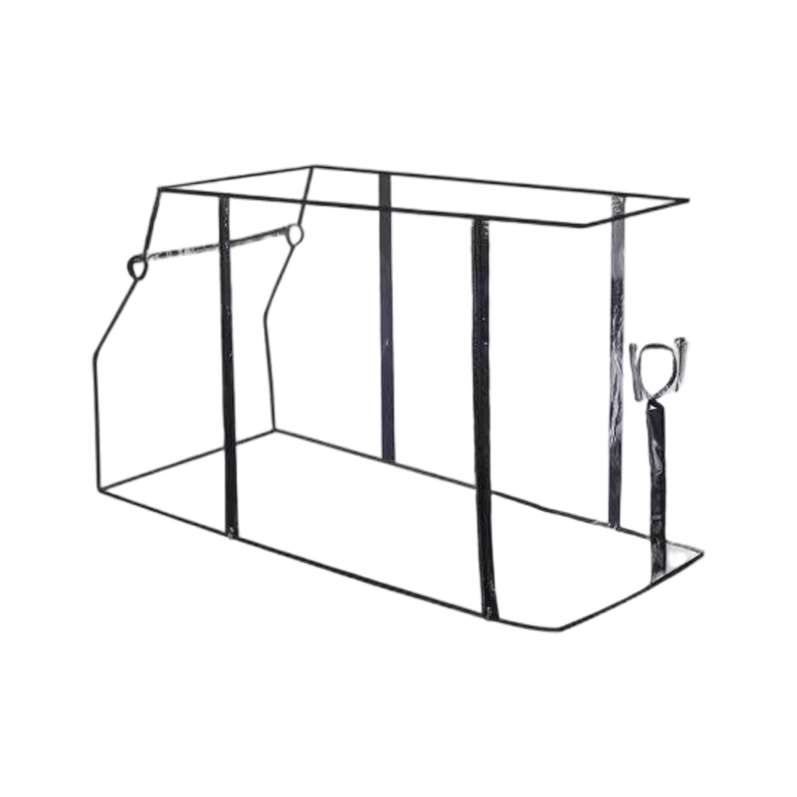 Compact Rain Protector for Camping Wagons, Clear View Panel, Easy Fold ...