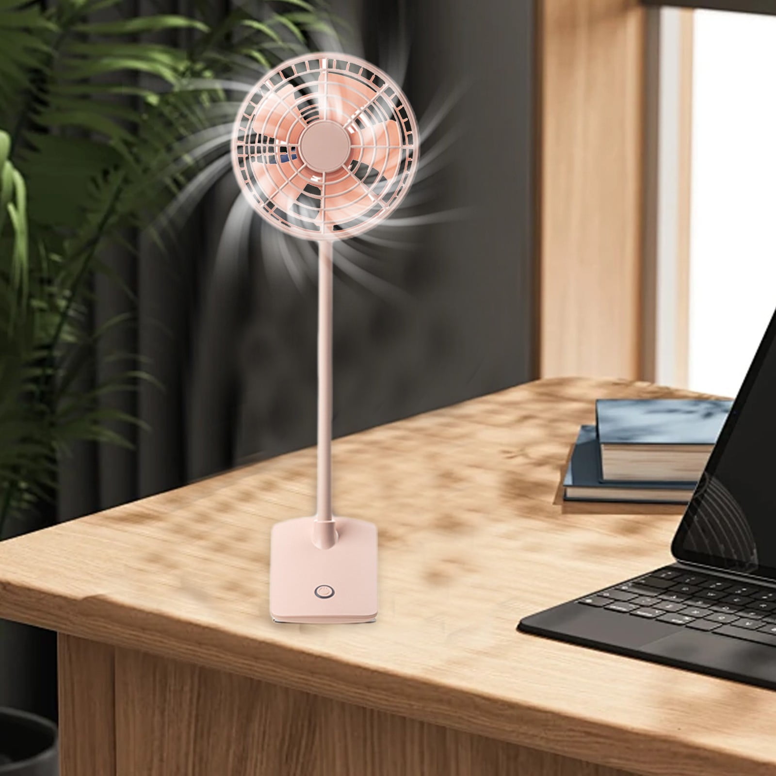 Compact Rechargeable Clip Fan - Folding Small Desk Fan with Hose Type ...