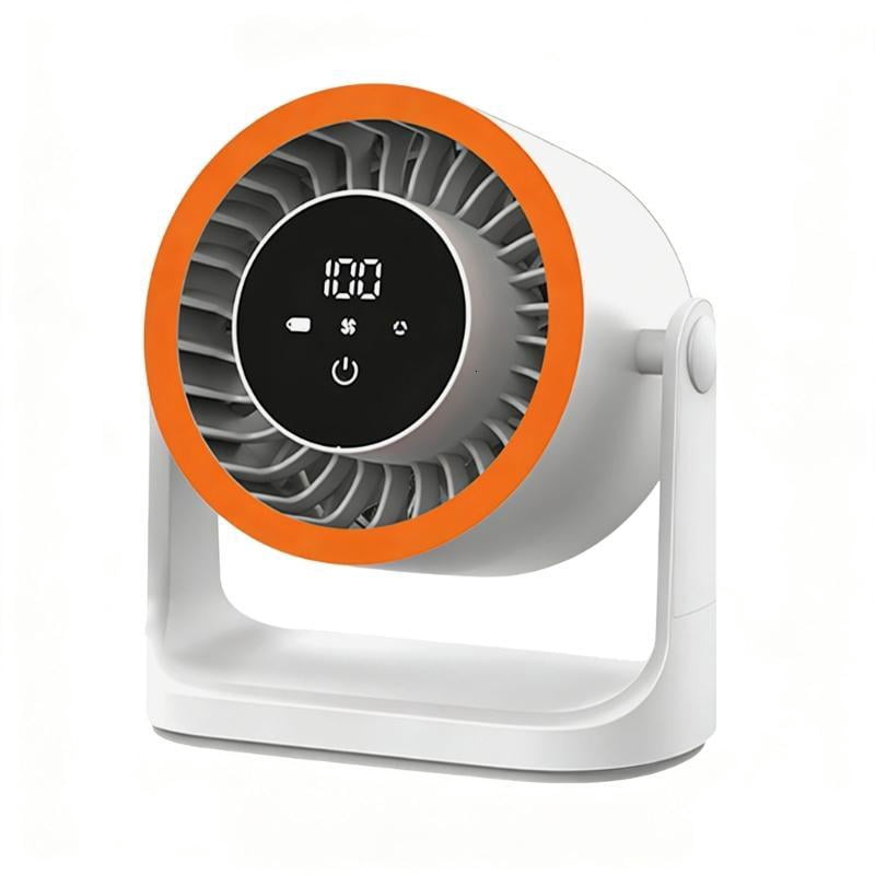 Compact Rechargeable Table Fan With 100 Adjustable setting Desktop High ...
