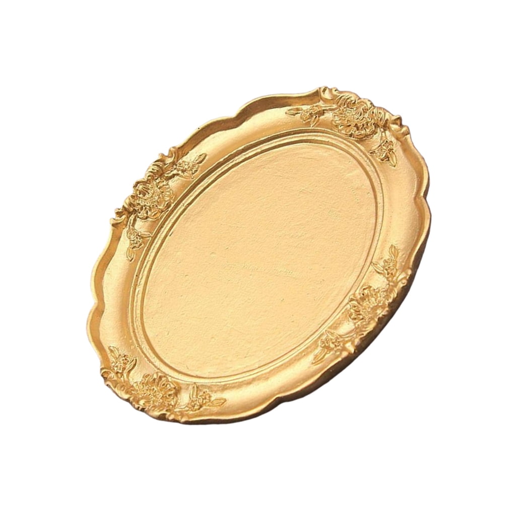 Compact Resin Display Dish Nonslip Bottom Easy Cleaning For Jewelry ...