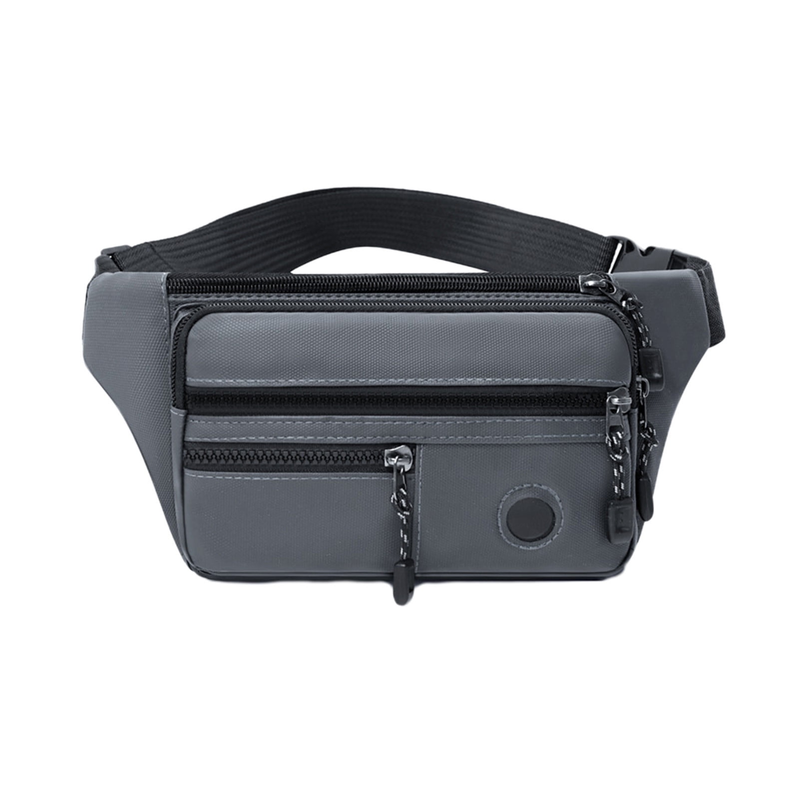 Compact Secure Waist Bag, Unisex Travel Messenger, Quick Access Pocket ...