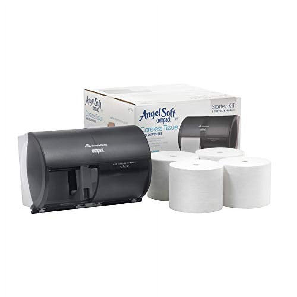 Compact Side-by-Side Dispenser and Angel Soft Professional Series ...