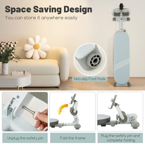 Compact Sit Up Bench, Multi-Functional Flat Bench for Abdominal Muscles ...