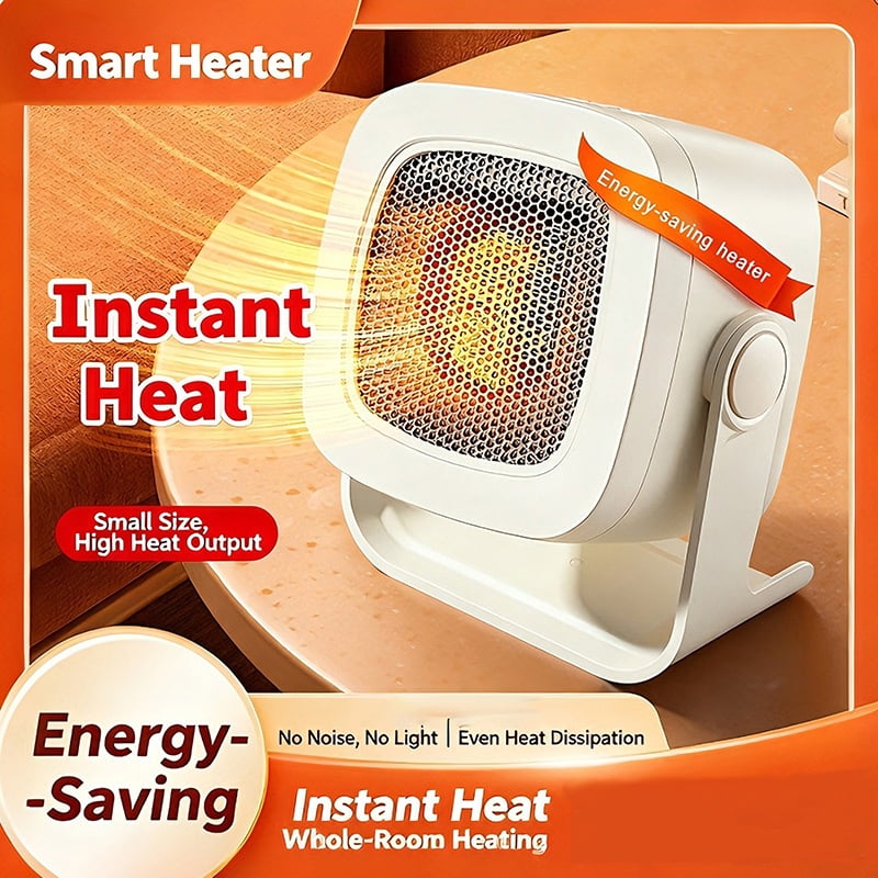 Compact Small Heater, 2-second Rapid Heating, Portable Eesktop Heater ...