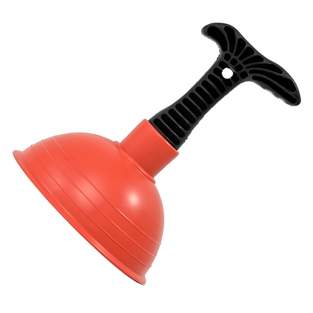 Compact Small Plunger Heavy Duty Rubber Cup Short Ergonomic Handle ...