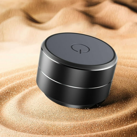 Compact Smart Speaker - 2.0 Channel Stereo Sound, Low-Noise Audio System, Passive Bass Boost ...