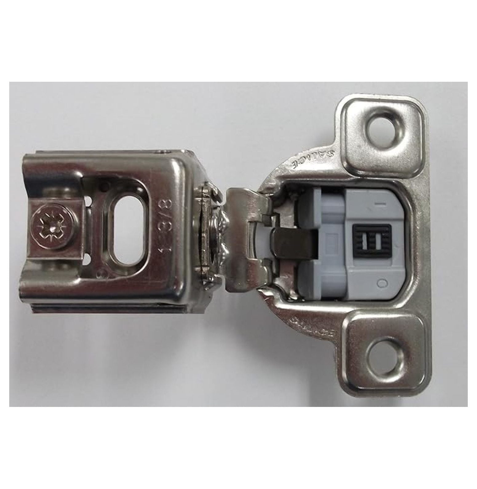 Compact Soft Close Hinge 1-3/8" Overlay Pack of 10 Hinges with Screws ...