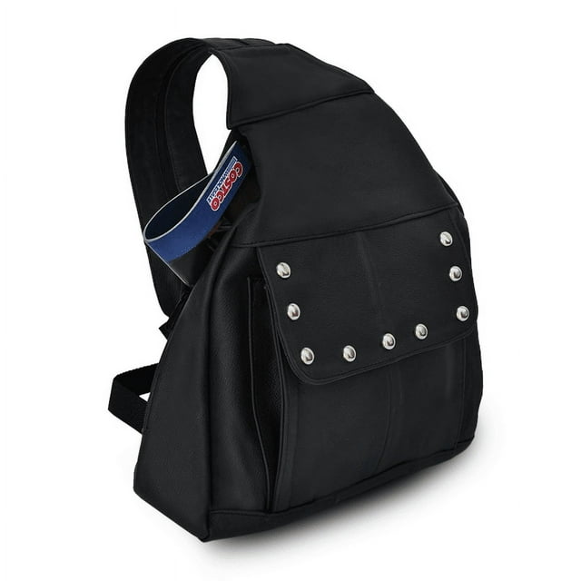 Compact Soft Leather Backpack - Walmart.com