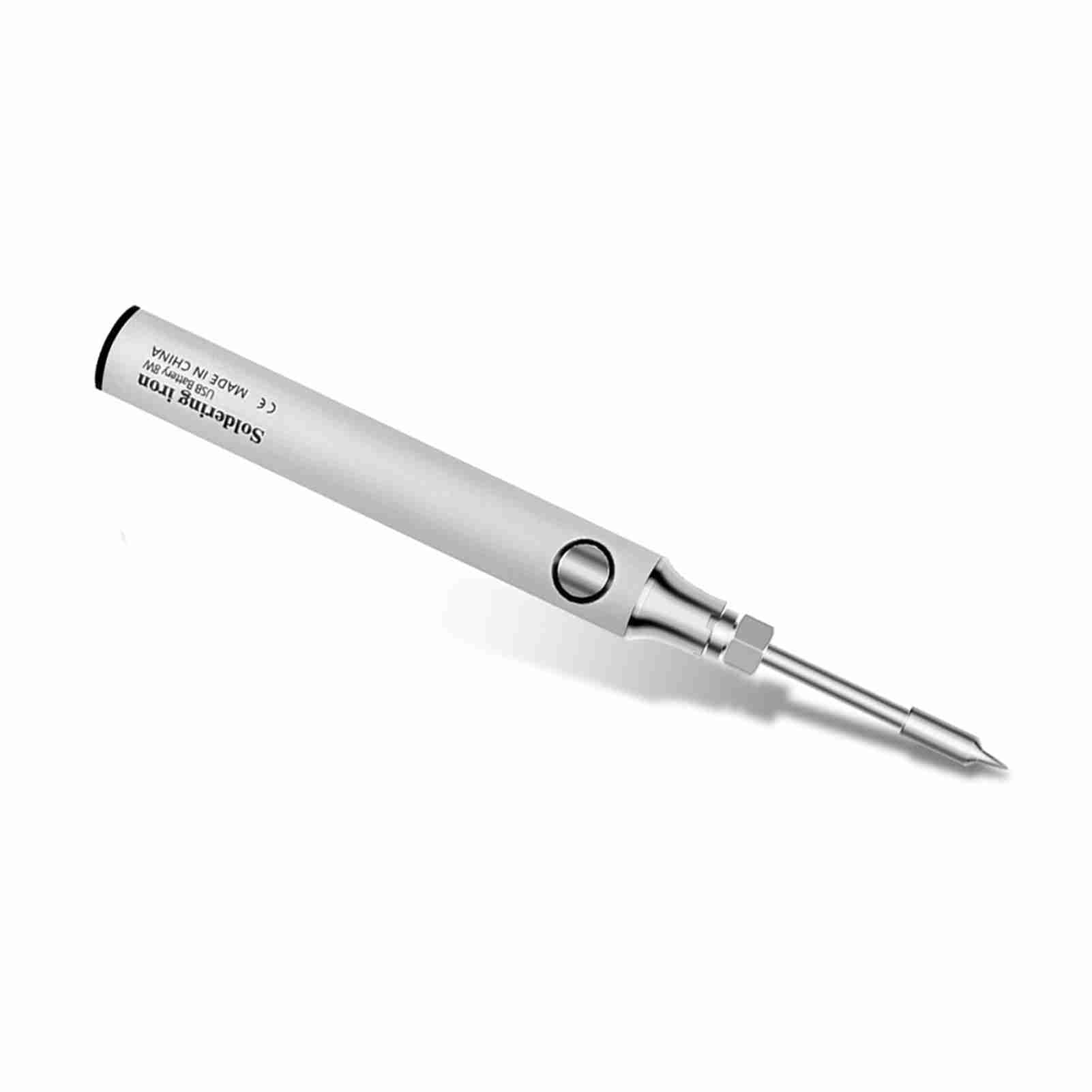 Compact Soldering Iron Cordless USB Rechargeable Soldering Iron ...