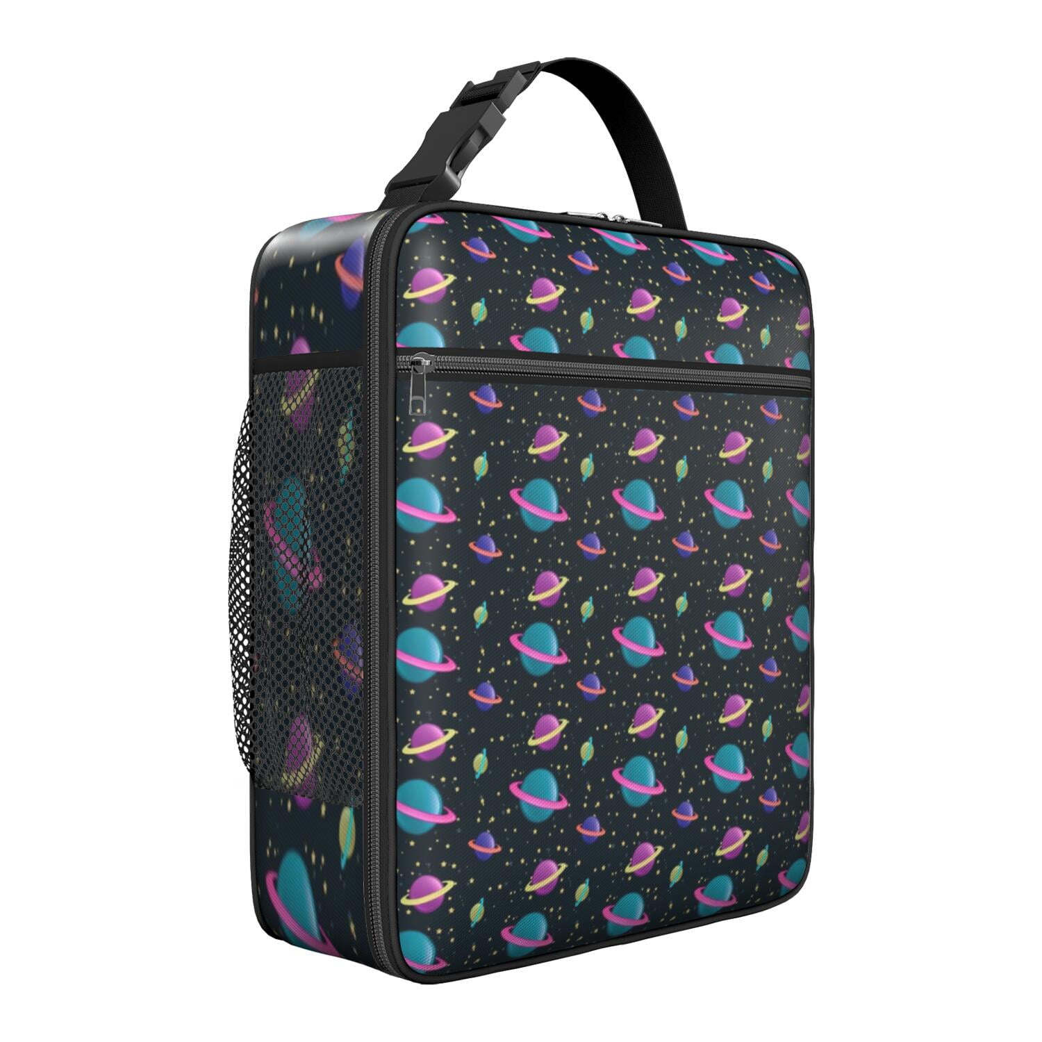 Compact Spaceman Lunch Box - Collapsible Insulated Bag, Zip Closure ...