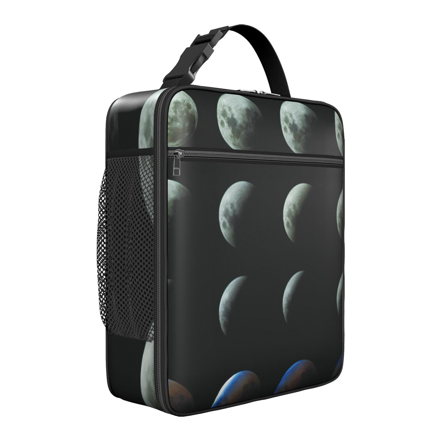 Compact Spaceman Lunch Box - Collapsible Insulated Bag, Zip Closure ...