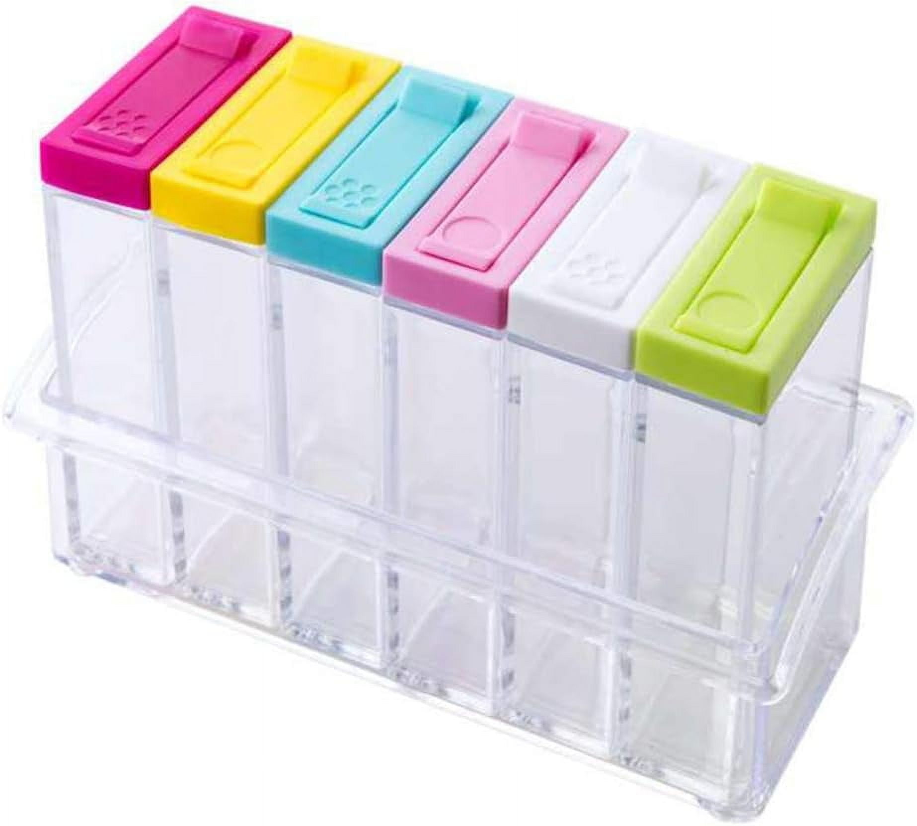 Compact Spice Shaker Jars, Your Clear Spice Shaker Set for Culinary ...