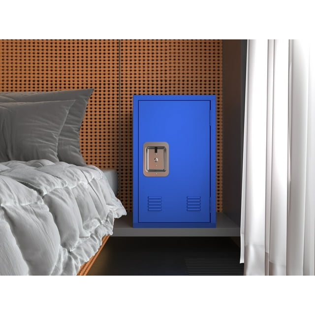 Compact Steel Storage Cabinet with Locking Doors,Small Lockable Steel ...