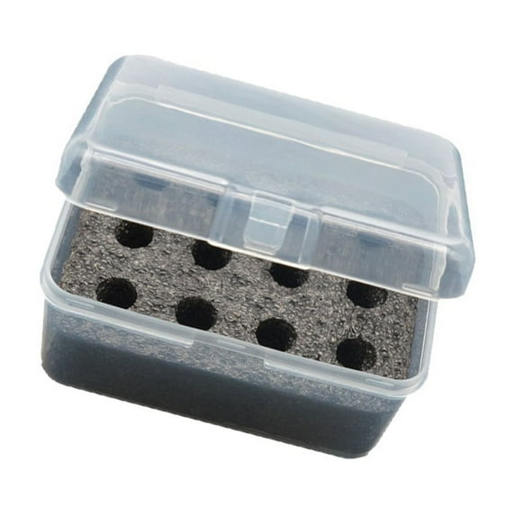 Compact Storage Box For 2A Cells Clear Window Design Dustproof PP ...