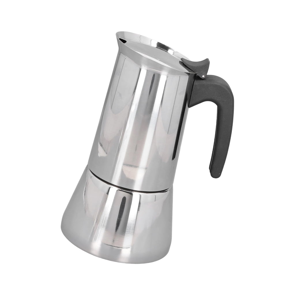 Compact Stovetop Coffee Maker 2/4 Cups with Ergonomic Designs for ...