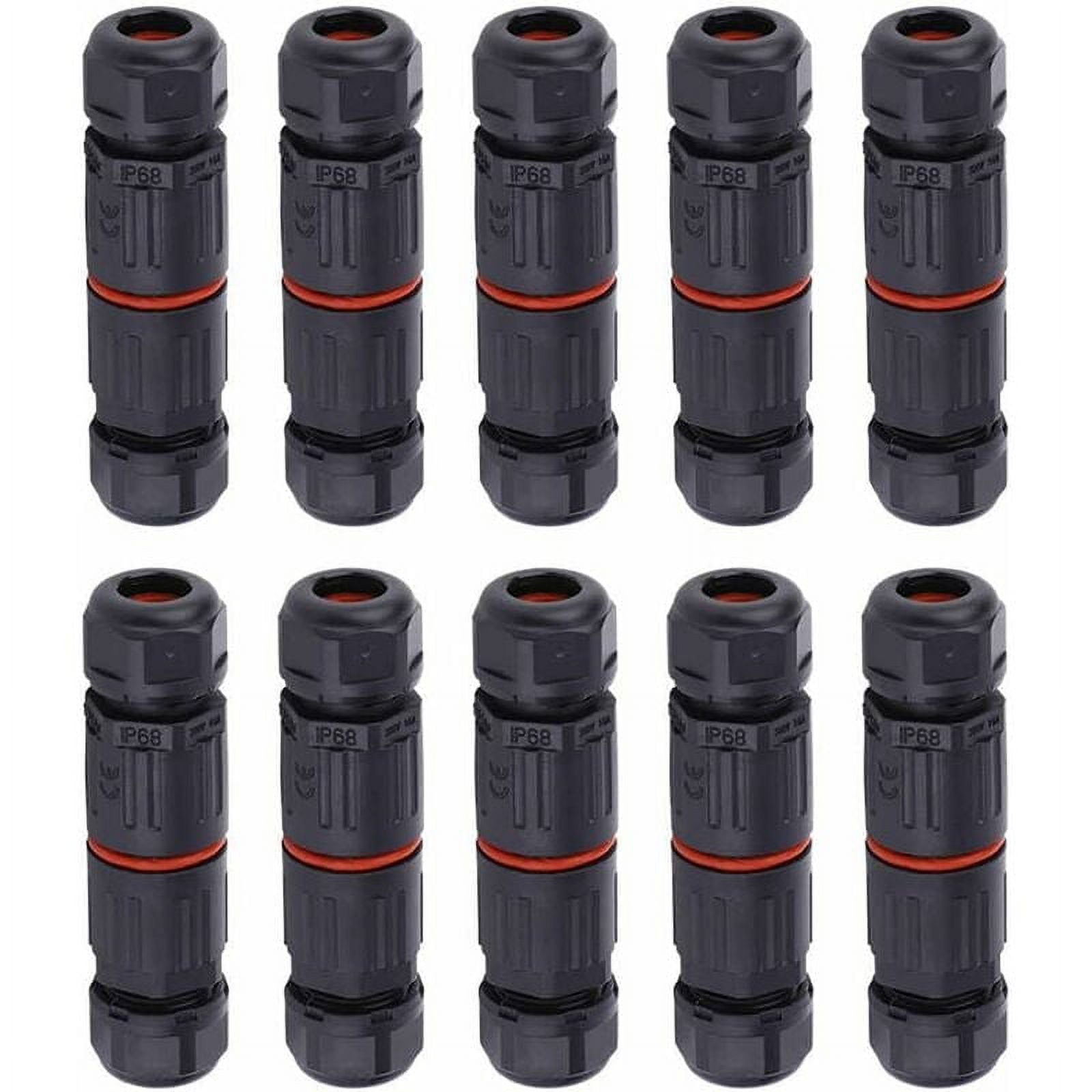 Compact Straight Connector, Ideal For Outdoor Projects, With Reusable ...