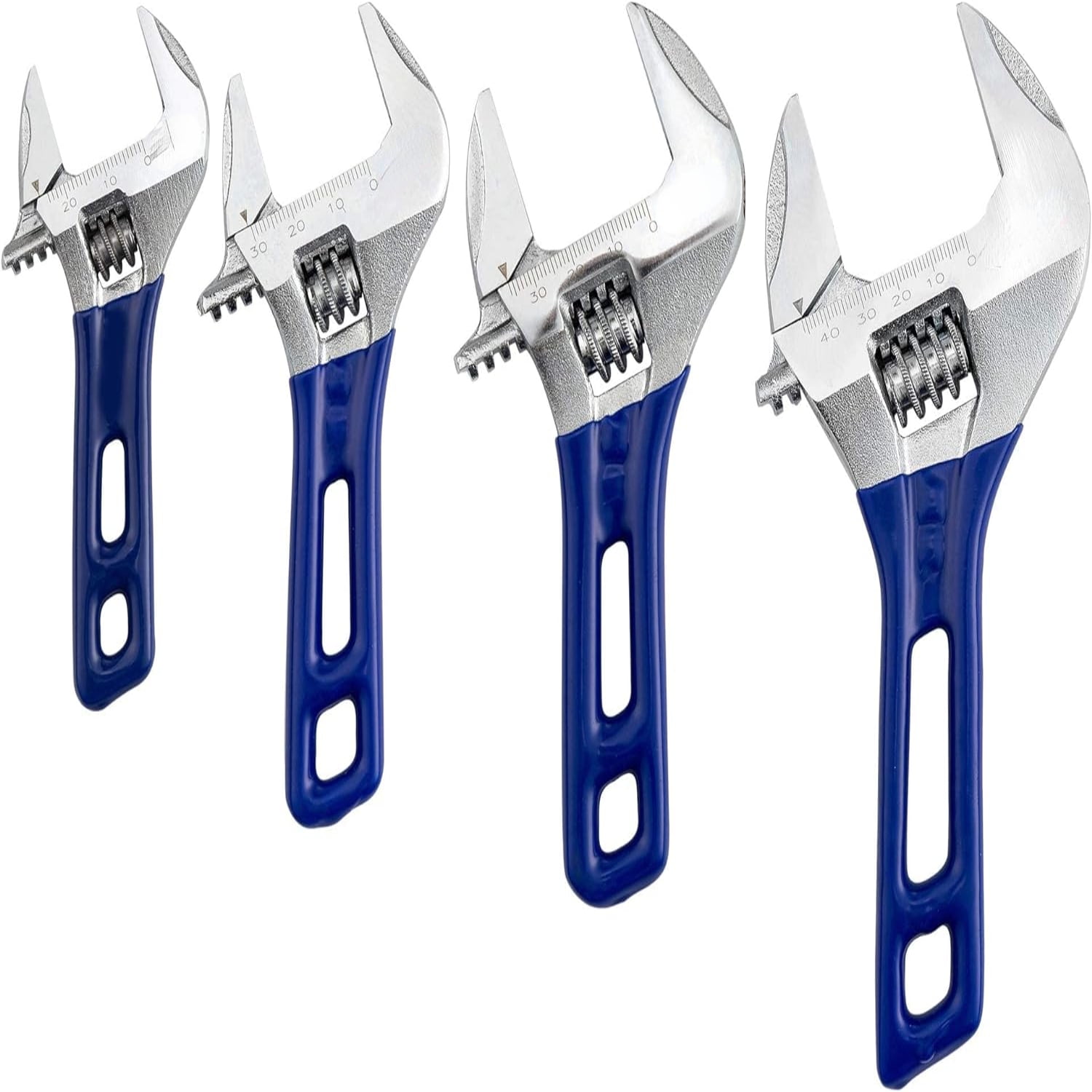 Compact Stubby 4 Inch Adjustable Wrench with Wide Opening Mini Short ...