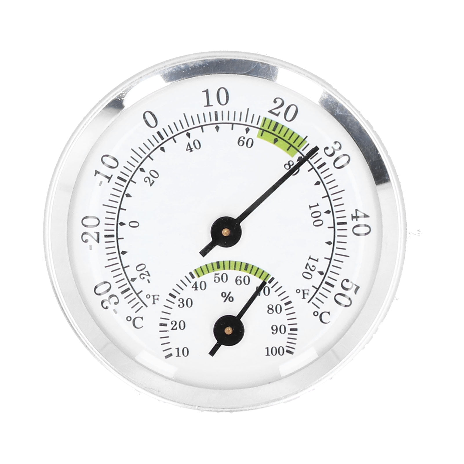 Compact Temp Humidity Meter, Clear Dial For Humidors, Safes ...