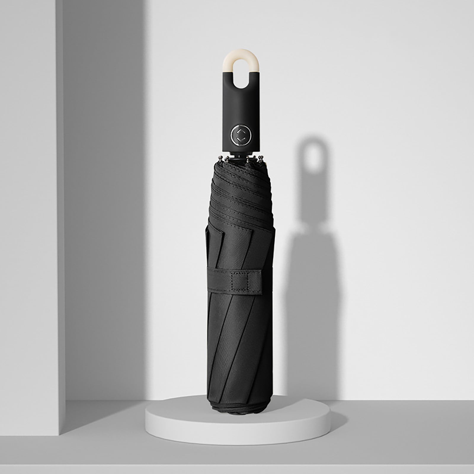 Compact Three Fold Automatic Opening and Closing Umbrella - Folding ...