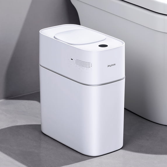 Compact Touchless Motion Sensor Trash Can 3.8Gal/14L - 2nd Gen Auto ...