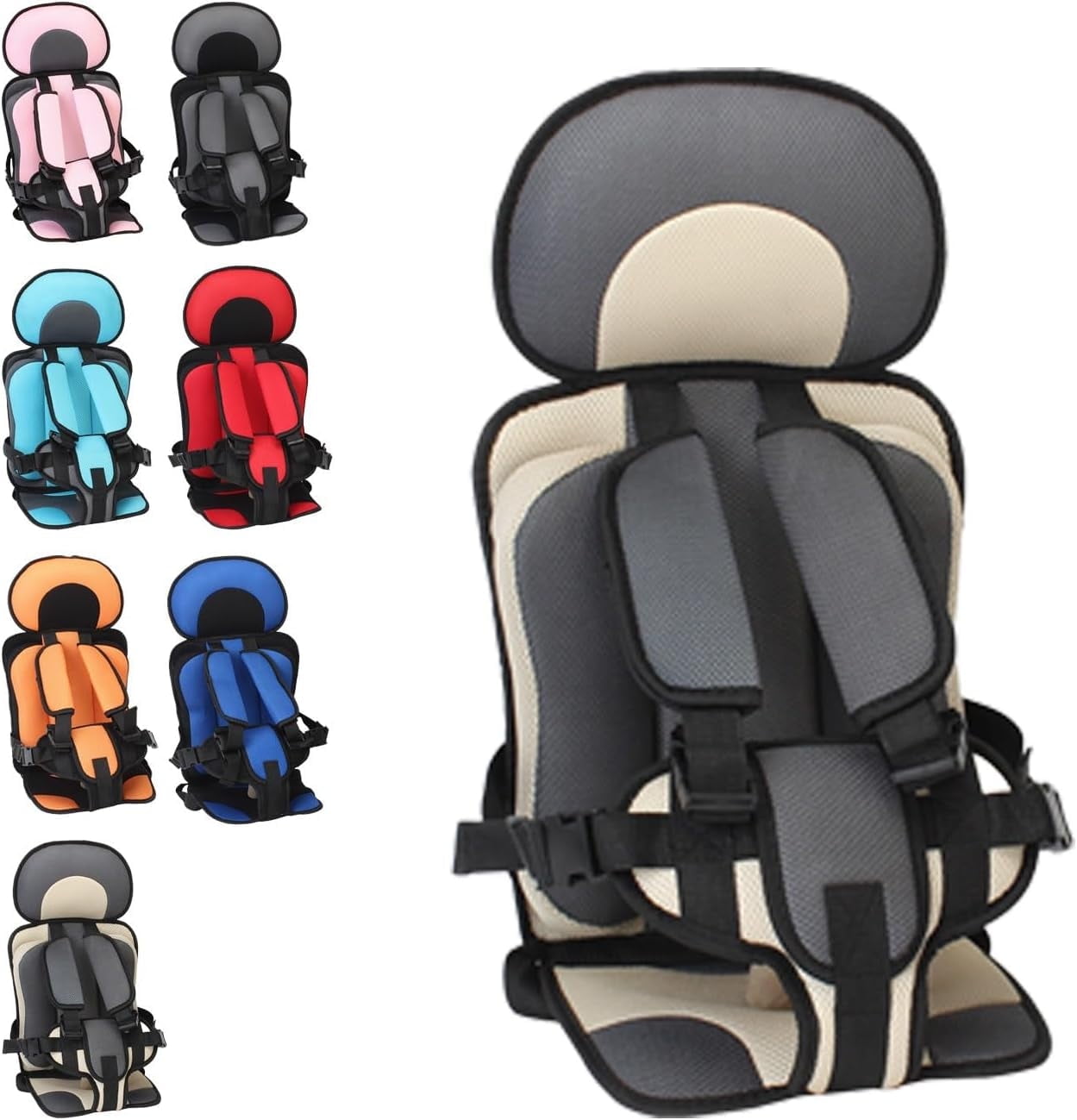 Compact Travel Booster Cushion – Portable Foldable Seat Pad for Car ...