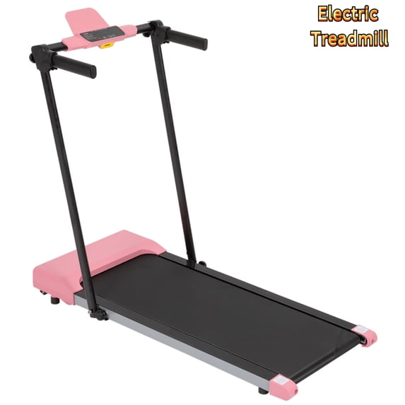 Compact Treadmill for Home & Office, LED Display, Adjustable Speed up ...