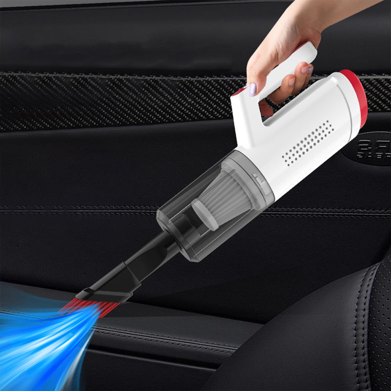Compact USB Rechargeable Mini Vacuum Cleaner for Home, Car & Office ...